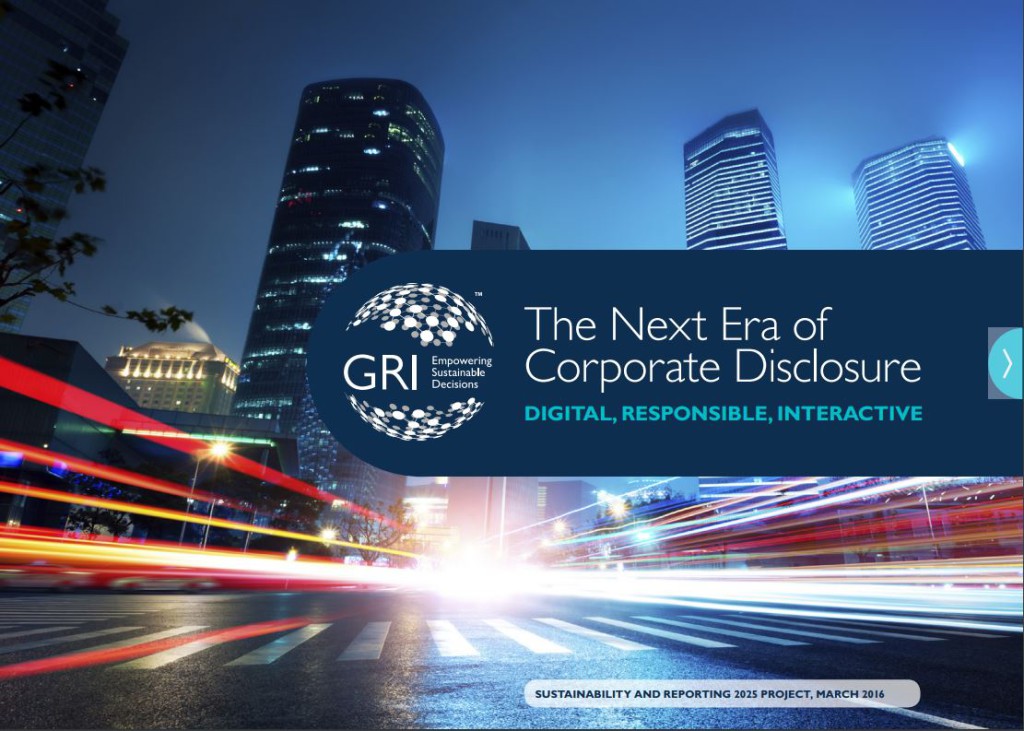 GRI predicts new formats for sustainability reporting and real-time ...