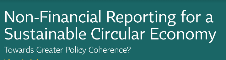 “Non-Financial Reporting for a Circular Economy” conference ...