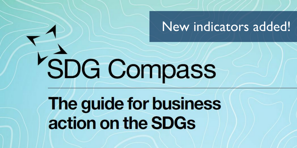 The SDG Compass: New indicators available for more meaningful ...