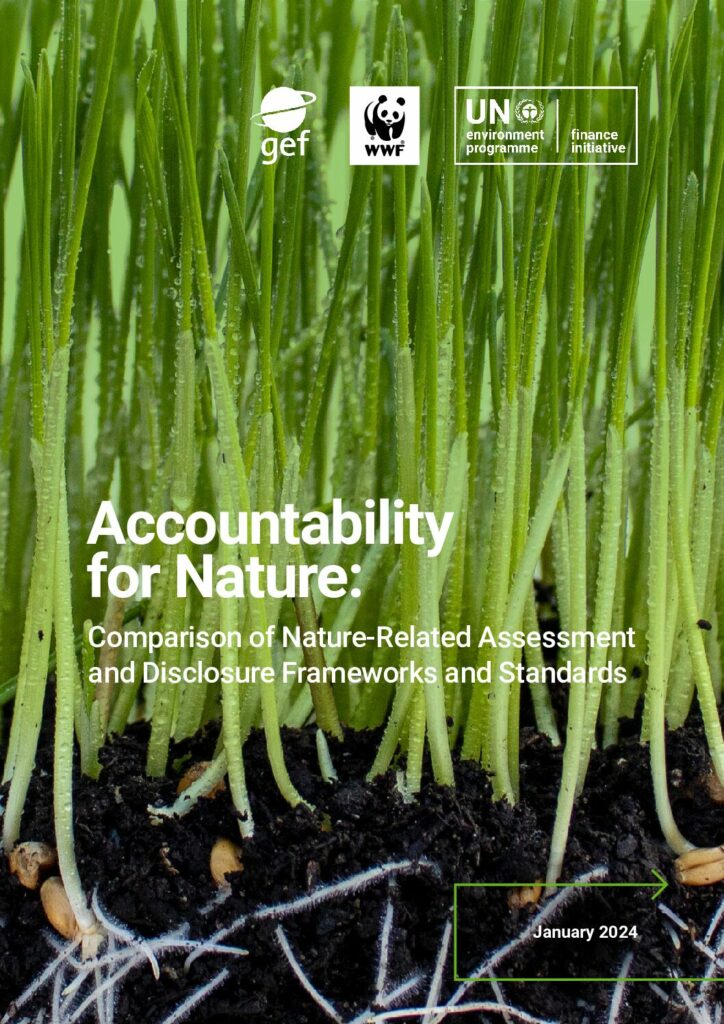 New UNEP-FI report reviews 7 nature-related assessment and disclosure ...